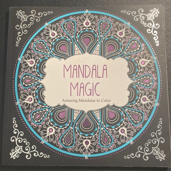 barron’s | Other | Mandala Magic Coloring Book | Poshmark
